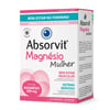ABSORVIT MAGNÉSIO MULHER 30 COMPRIMIDOS + 30 CÁPSULAS | WOWFARMA